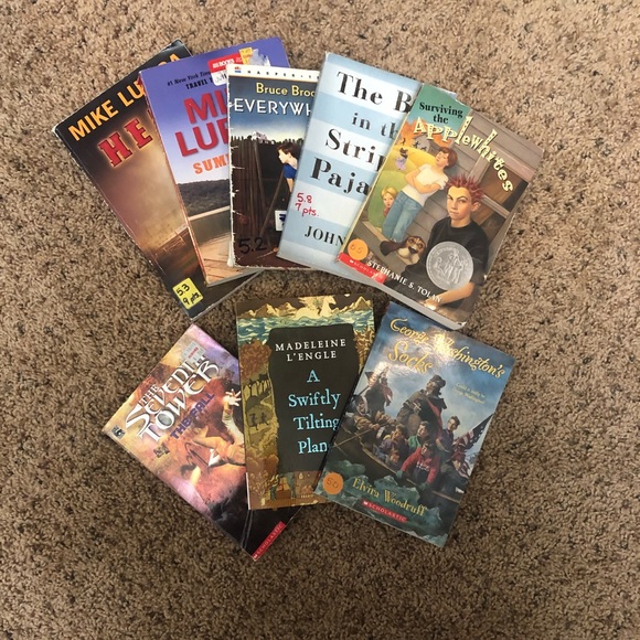 Other | Eight Piece Bundle Of Childrens Books Fifth Grade Reading Level ...